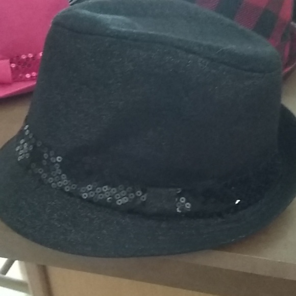 Justice | Accessories | Justice Black Fedora Hat | Poshmark